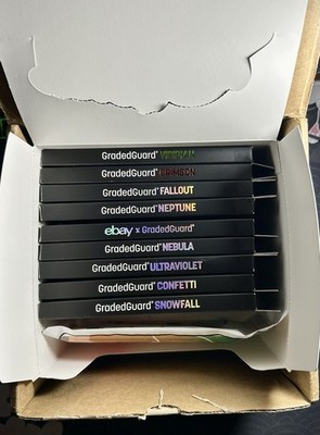 GradedGuard PSA Lot x10 Cases Limited Edition NEW!! Nebula Aura Fallout ...