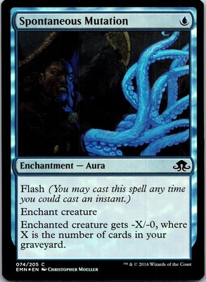 Spontaneous Mutation MTG Eldritch Moon - Magic The Gathering Card | eBay