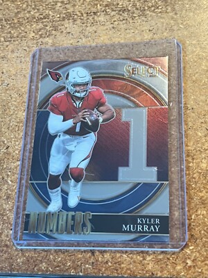 2022 Panini Select Football Numbers # SN-6 Kyler Murray | eBay