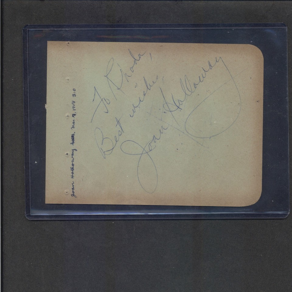 Susan Cabot - Signed Autograph Book Page - The Wasp Woman - Gunsmoke | eBay