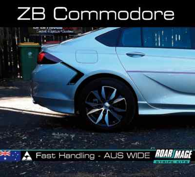 fits 2018-2019 Holden ZB Commodore REAR BUMPER bar STRIPES decals ...