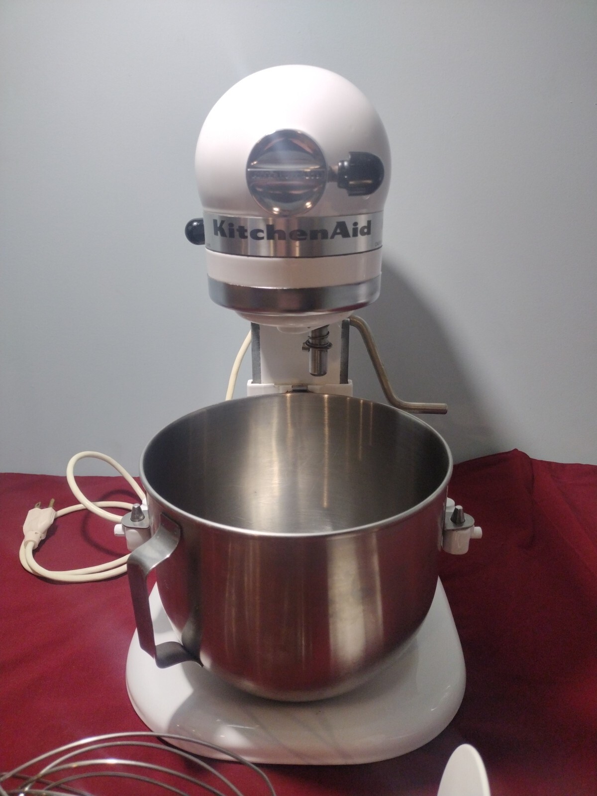 KitchenAid K5SS Heavy Duty Series 5qt Stand Mixer - White 50946000046 ...