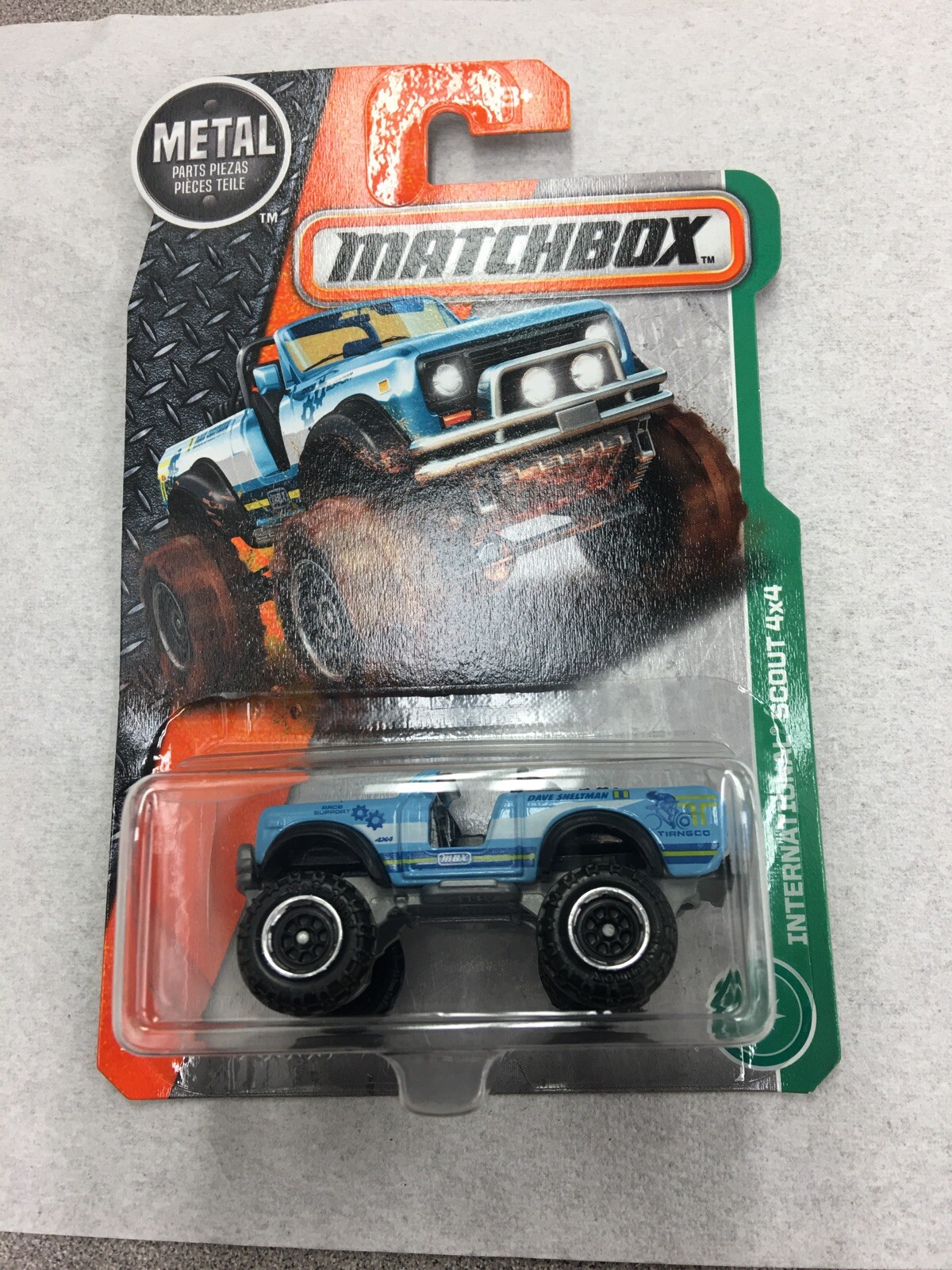 2017 MATCHBOX MBX OFF ROAD INTERNATIONAL SCOUT 4X4 116/125 New On Card ...