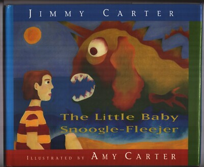 President Jimmy Carter &Amy Carter Signed Book Plate Little Baby ...
