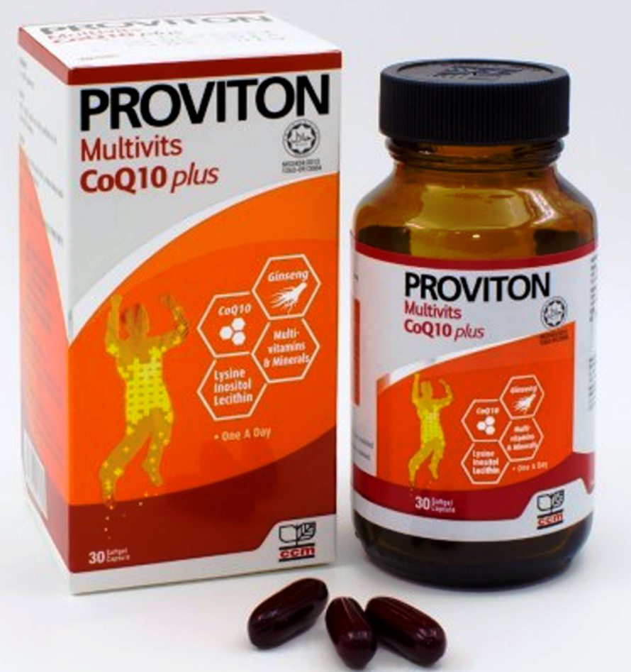 PROVITON MULITVITAMINS COQ10 PLUS 30'S (NEW) FREE SHIPPING | eBay