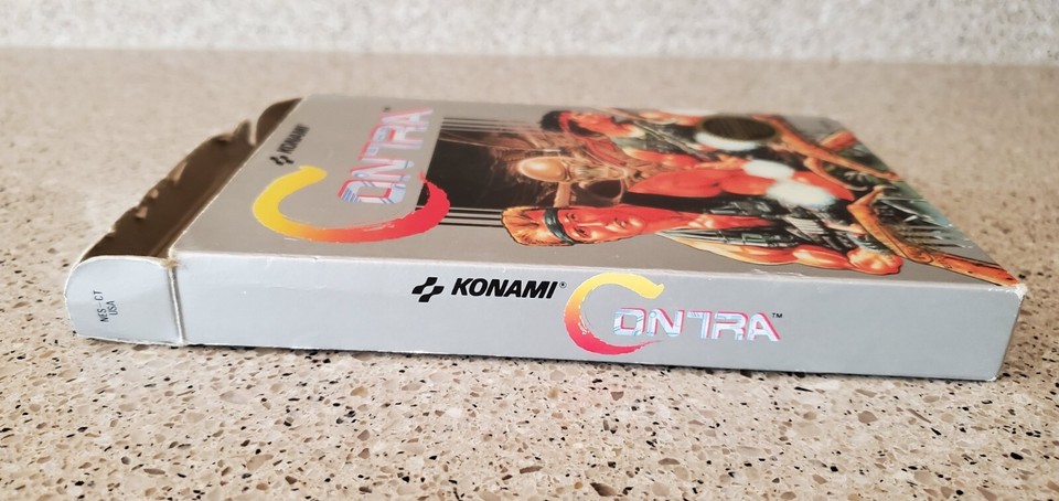 Contra Nintendo NES lot Box Manual Book Inserts Complete CIB Konami Lot ...