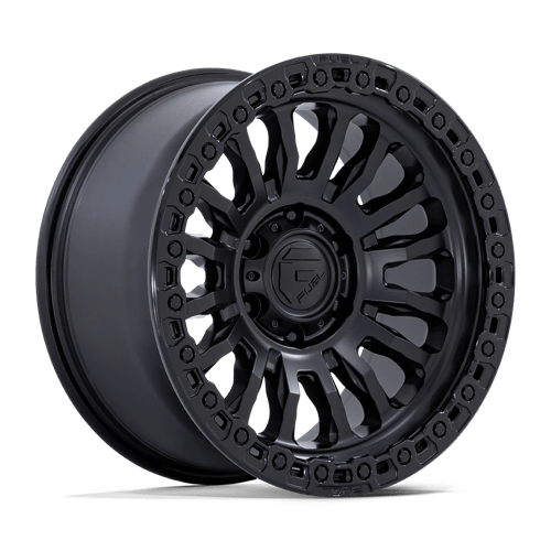 Fuel 1PC FC857 RINCON 17X9 8X170 1 125.10 MATTE BLACK W/ GLOSS BLACK ...