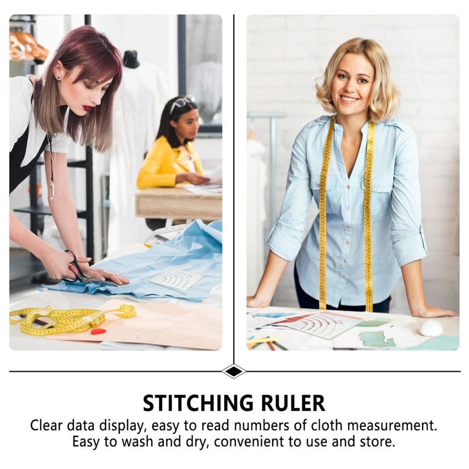 Quilting Fabric Patchwork Ruler Miss Pattern Marking Hem for Sewing ...