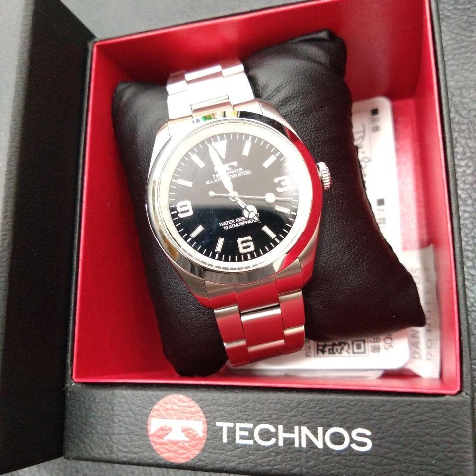 TECHNOS Wristwatch Vintage Japan Watch | eBay