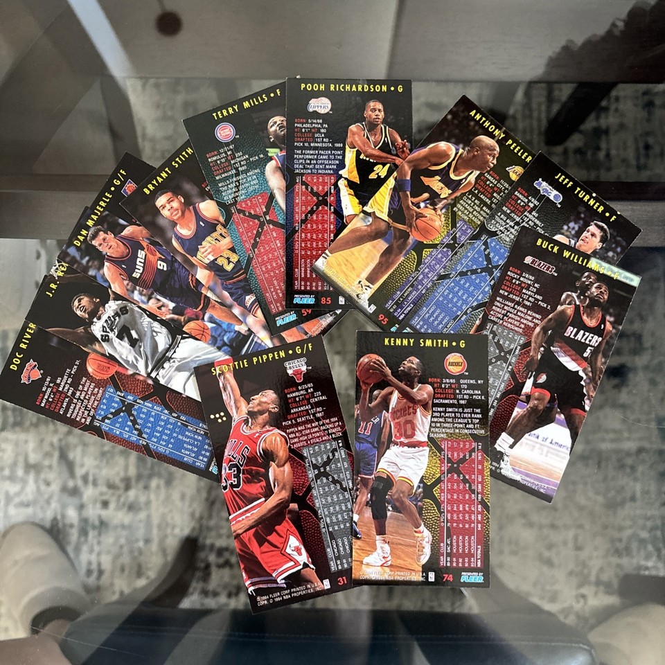 Fleer '94-'95 NBA Jam Session lot of 11 cards. Basketball cards. VG | eBay