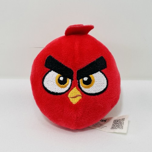 Burger King Angry Birds Mojo Red Plush Keyring Keychain Mini Small Soft ...