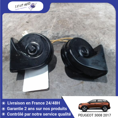 🇫🇷 KLAXON / AVERTISSEUR PEUGEOT 3008 2009- ♻️ 9815870780 | eBay