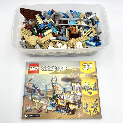 Lego 3 in 1 Creator 31084 Pirate Roller Coaster - 100% Complete Set w ...
