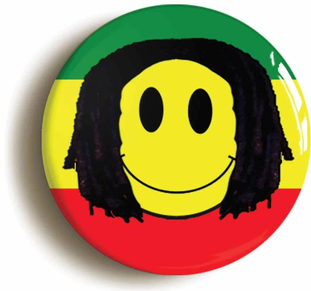 Rasta Smiley Face