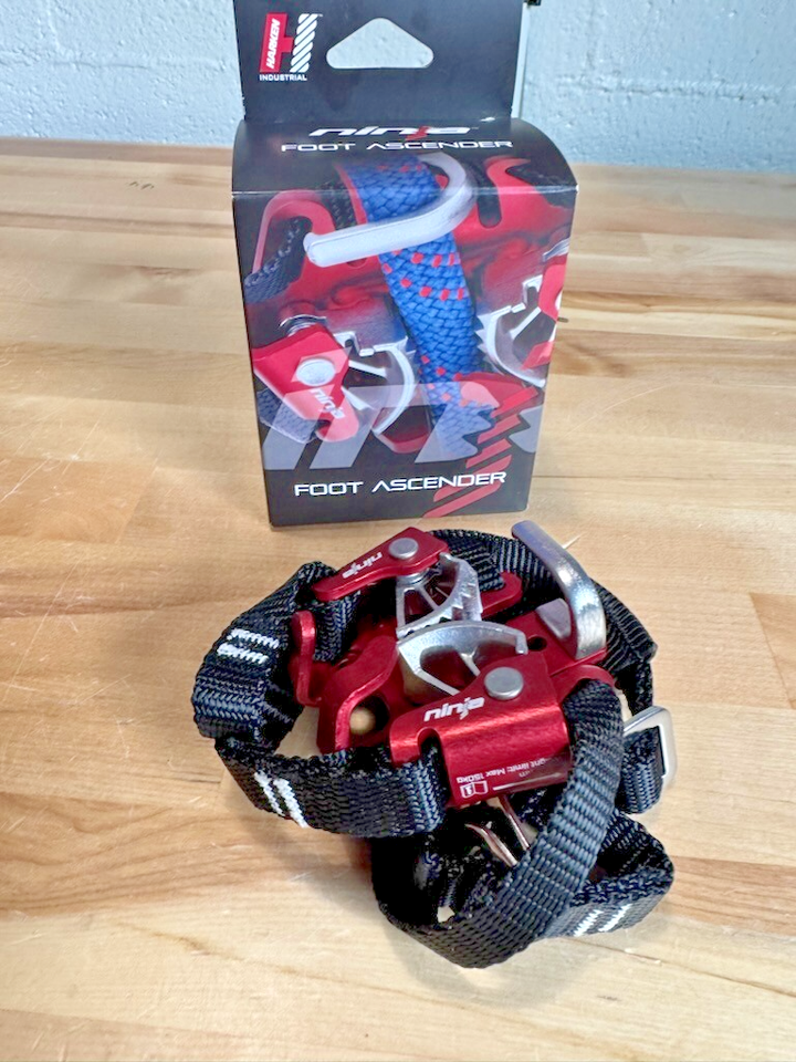 Harken Ninja Foot Ascender - Arborist, Rope Access, Balla | eBay