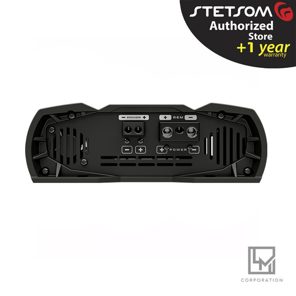 Stetsom Ex 3000 1 Ohm Black High Power Audio Amplifier Hd ex3000 3 Day ...