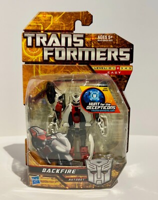 Backfire Transformers Hunt for the Decepticons Scout Class MOSC Hasbro ...