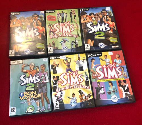 Lot jeux PC Coffret SIMS + dlc | eBay
