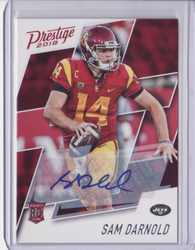 2018 Panini Prestige - Rookie Sam Darnold #239 Signatures (AU, RC) for ...