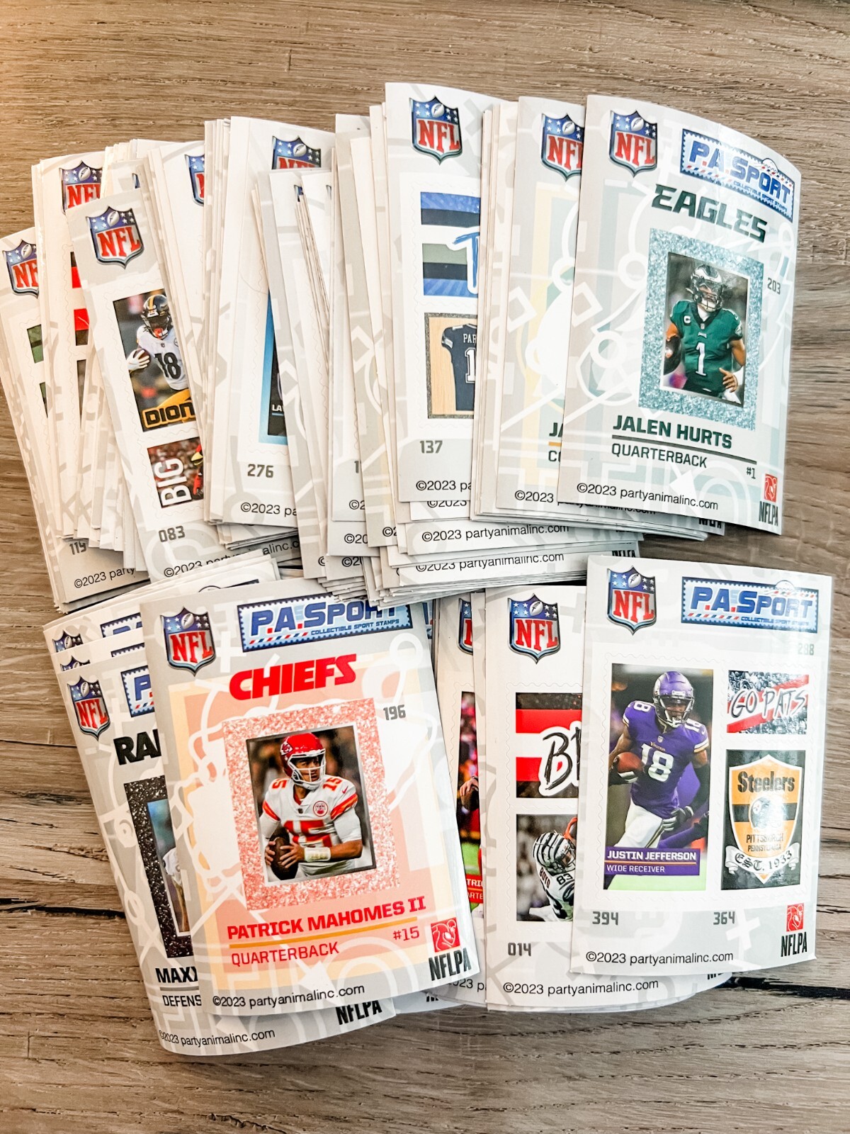 2023 P.A. Sport Collectible NFL Stamps Pick Your Player | eBay
