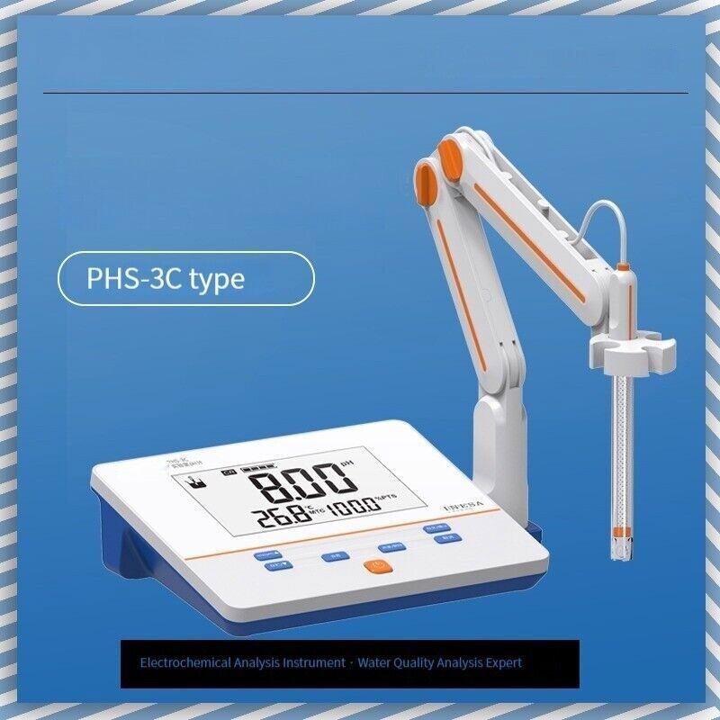 PH Meter Laboratory Precision Benchtop Portable PHS-3C / PHB4 / PHS-25 ...
