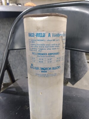 10lbs Inco-Weld, A-Electrode, ENiCrFe-2, AWS A5.11, Nickel Alloy Stick ...