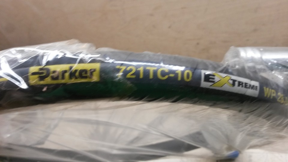 NOS Parker-Hannifin Hose Assembly 2206790 F77CJ1J1-10-10-10-54.54-180 ...