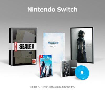 NEW SQUARE ENIX Switch Crisis Core Final Fantasy VII Reunion Collector ...