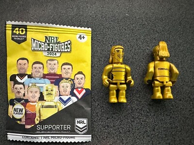 NRL Micro Figures 2024 - Rare GOLD Figure - Emma Tonegato Cronulla ...
