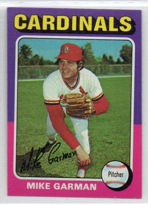 Mike Garman 1975 Topps #584 St. Louis Cardinals EX {0308 | eBay