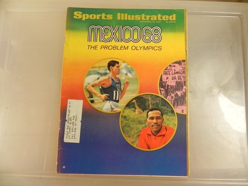 Sports Illustrated September 30 1968 Mexico Olympics NFL QBs Bob Gibson ...