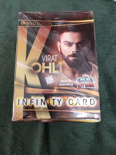 TOPPS VIRAT KOHLI CRICKET ATTAX HOBBY BOX INFINITY SEALED BOX OF 120 ...