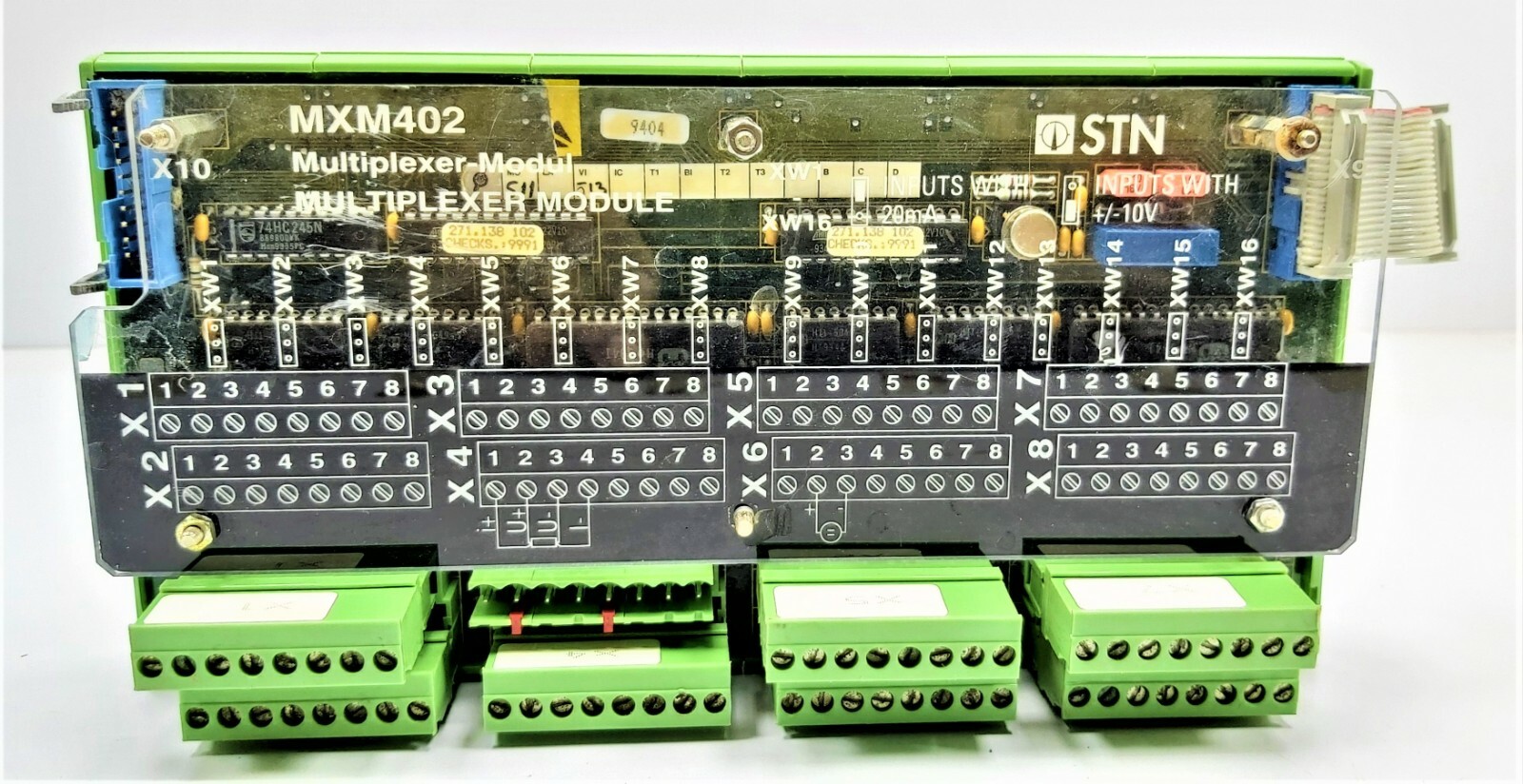 STN MXM 402 Multiplexer Module Systemtechnik Nord C4338 271.130 442/ ...