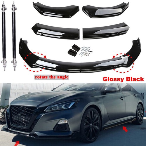 For Nissan Altima 19-23 Front Bumper Lip Body Kit Spoiler Splitter ...