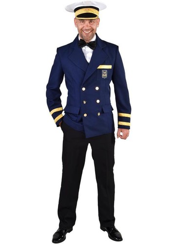 Kapitän Jacke Matrosen Kostüm Jacket Mariene Seemann Offizier Captain ...