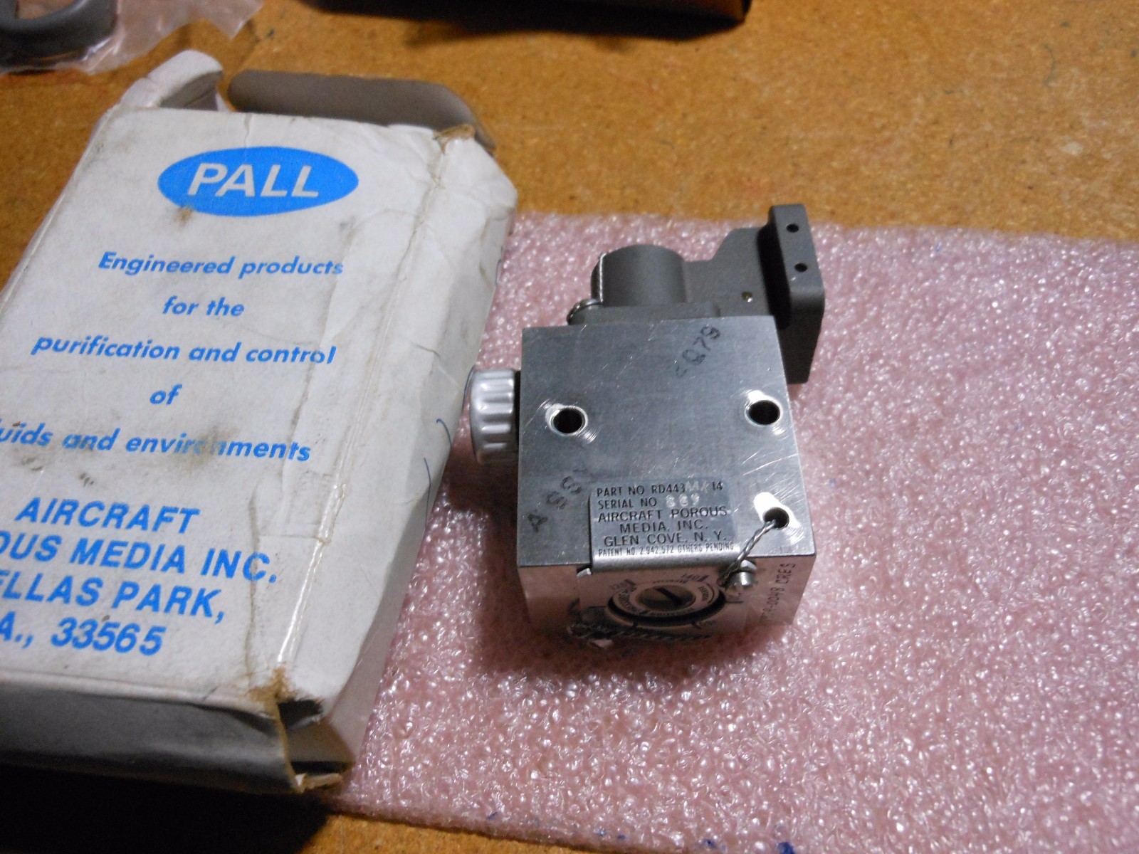 PALL AEROPOWER PRESSURE SWITCH # RD443AAK14 NSN: 5930-00-069-6858 | eBay