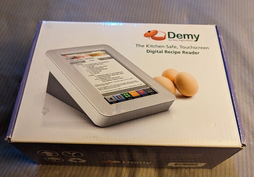 Demy By Key Ingredient Touchscreen Digital Recipe Reader | eBay