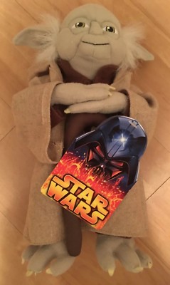 Star Wars Jedi Yoda ROTS UK Clintons Exclusive 10” Cuddly Toy Figure ...