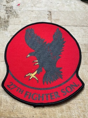 1960s/1970s/1980s? US AIR FORCE PATCH-27th FIGHTER SQUADRON-ORIGINAL ...