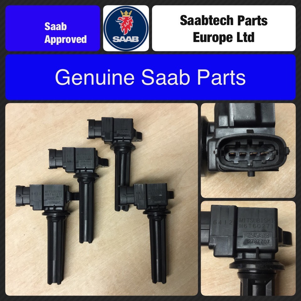 Genuine Saab 9-3 03-12 Direct Igintion Coil B207 - Brand New 12787707 ...