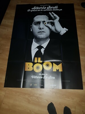 Affiche de cinéma ressortie du film: IL BOOM de 2016 (120x160cm) | eBay
