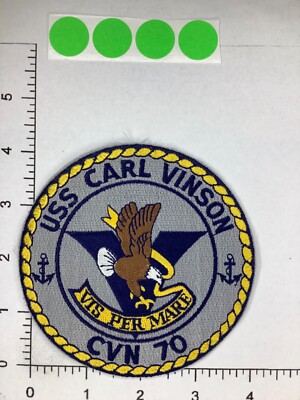 US NAVY USS CARL VINSON CVN-70 JACKET PATCH | eBay
