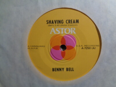 Benny Bell "Shaving Cream" 1975 ASTOR Oz 7" 45rpm | eBay Australia