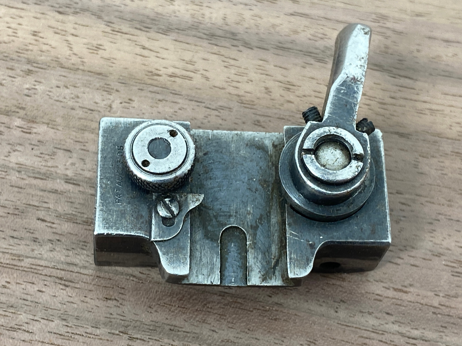 Rare Early MAUSER 98 Lyman # 35 Peep sight base | eBay