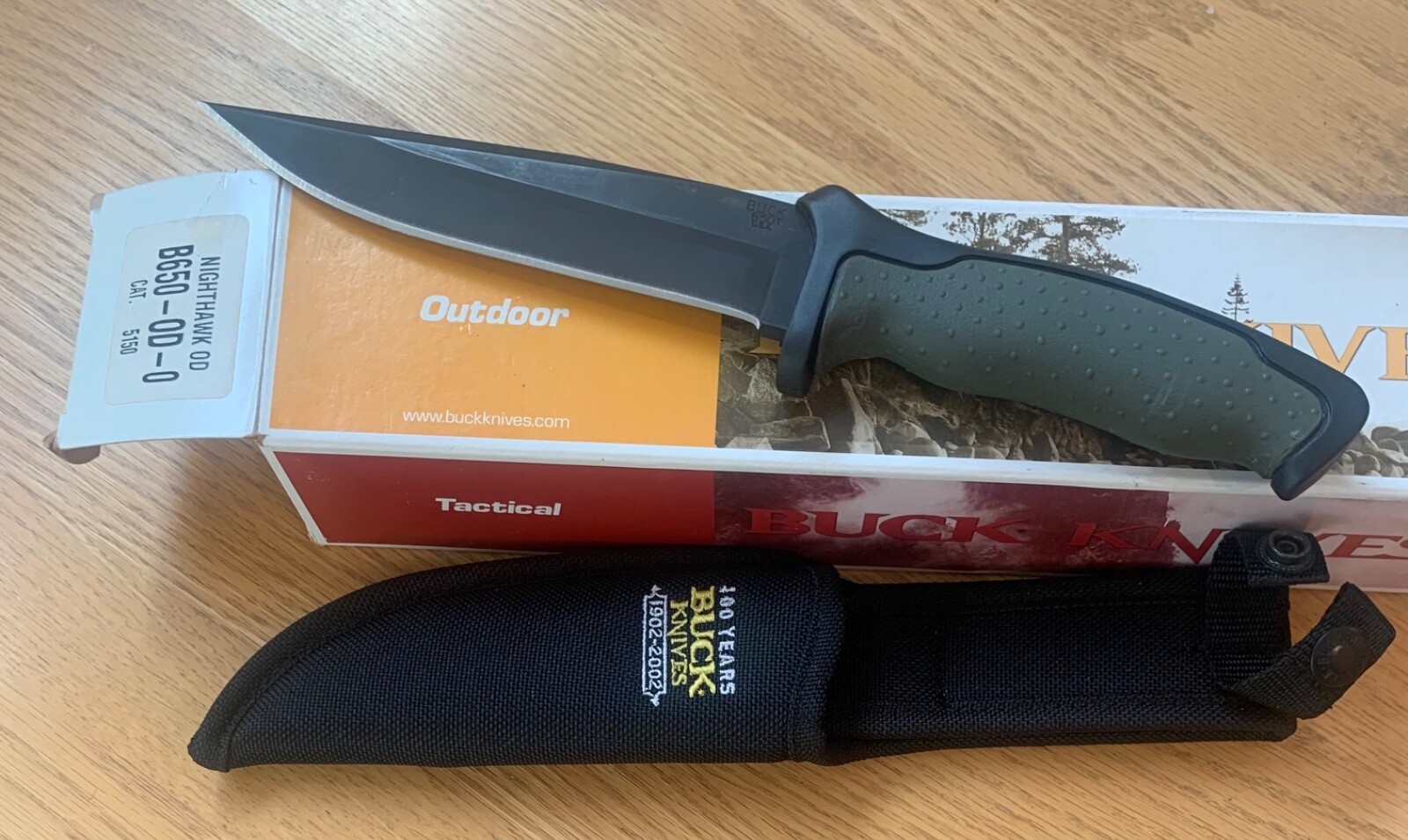RARE BUCK 650 RANGER TAKUR GAR NIGHTHAWK KNIFE NEVER USED IN BOX | eBay