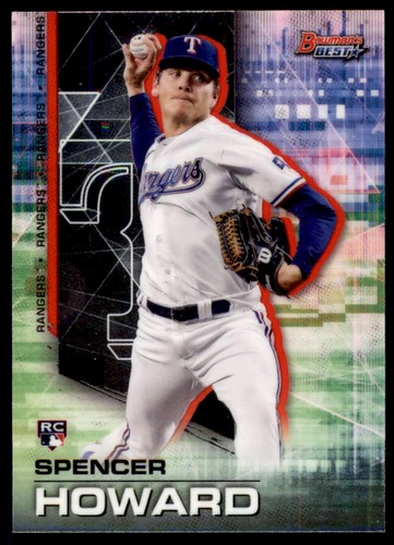 2021 Bowman's Best #84 Spencer Howard RC Texas Rangers | eBay