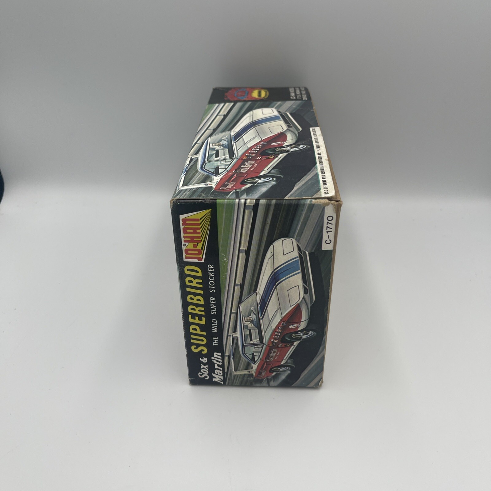 RARE AND VINTAGE JOHAN SOX & MARTIN PLYMOUTH SUPERBIRD SUPER STOCKER ...