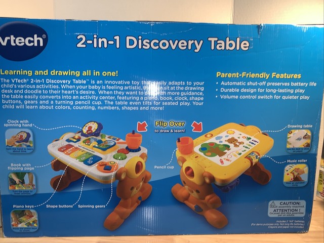 VTech 2-in-1 Discovery Table 12 Months - 3 Years for sale online | eBay