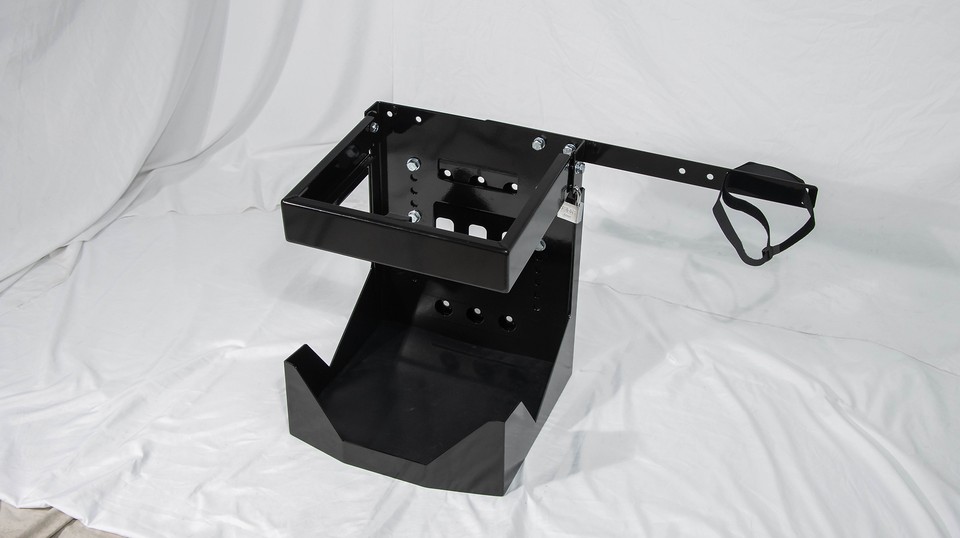 Backpack Blower Rack Holder w/Lock for Open / Enclosed Landscape ...