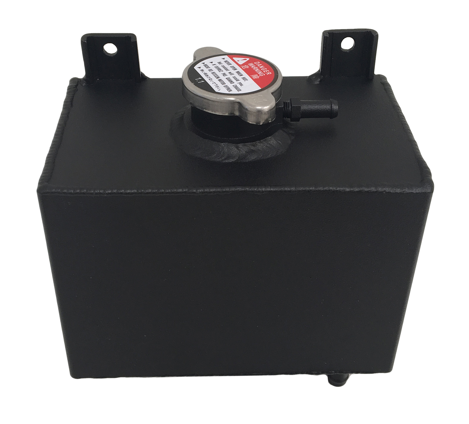 1.8L Universal Aluminium Radiator Coolant Reservoir Expansion Overflow ...